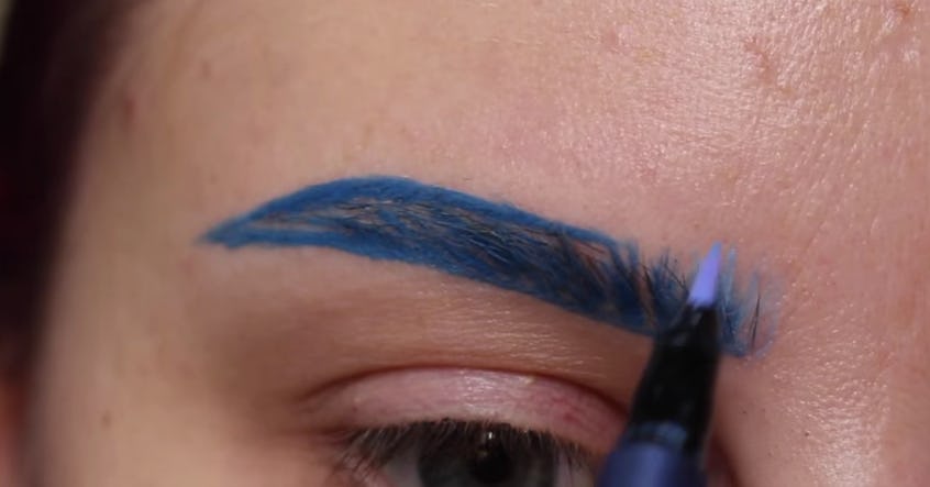 How To Do Rainbow Brows In 9 Colorful Steps — PHOTOS