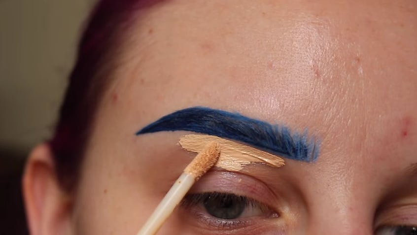 How To Do Rainbow Brows In 9 Colorful Steps — PHOTOS