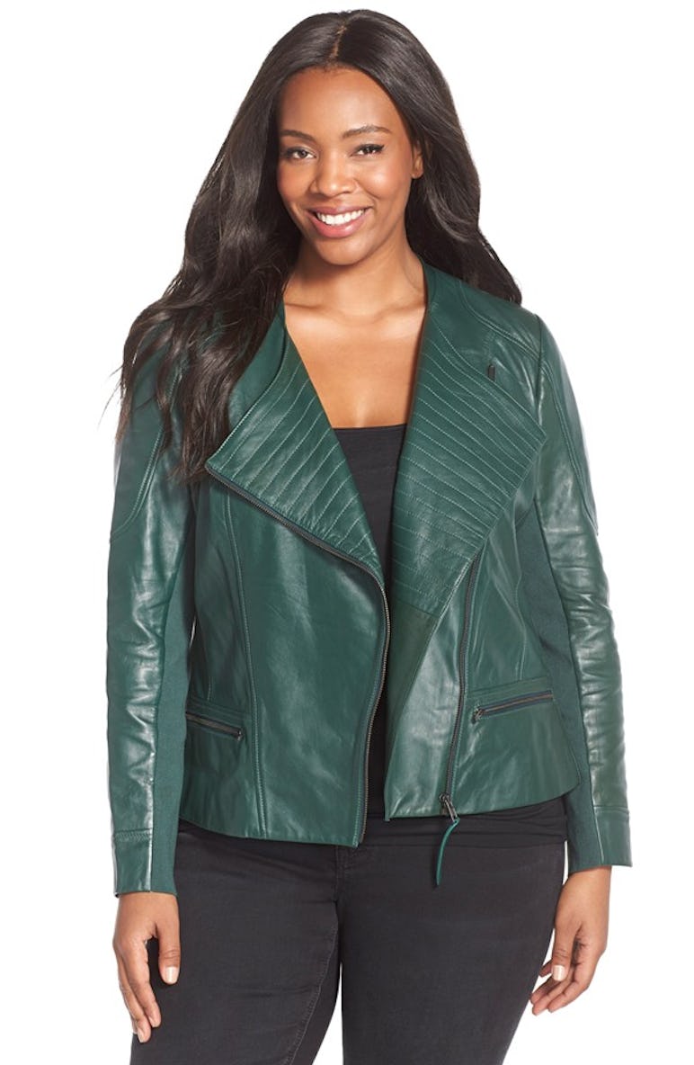 13 Plus Size Jackets In Leather & Suede To Help You Look Like A Badass ...