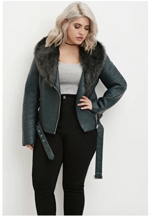 13 Plus Size Jackets In Leather & Suede To Help You Look Like A Badass ...