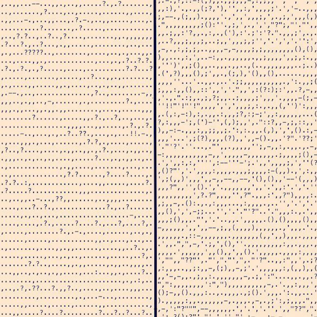 The Punctuation In Classic Books Tells A Story All Of Its Own