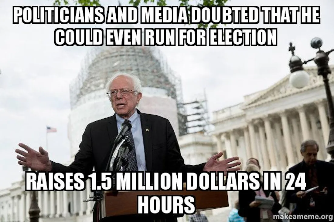 7 Hilarious Bernie Sanders Memes That Make His Unexpected Success ...