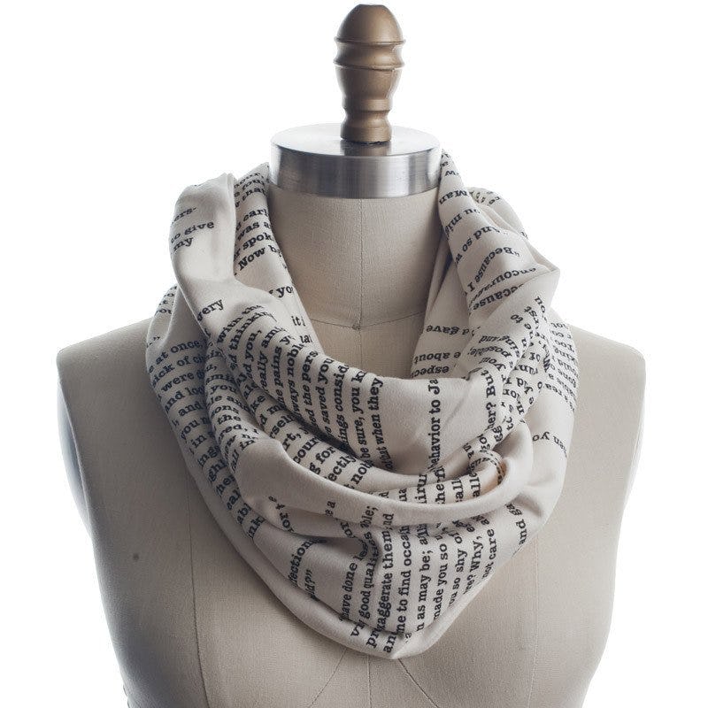 10 Literary Scarves To Buy Right Now, Because 'Winter Is Coming' Sooner ...