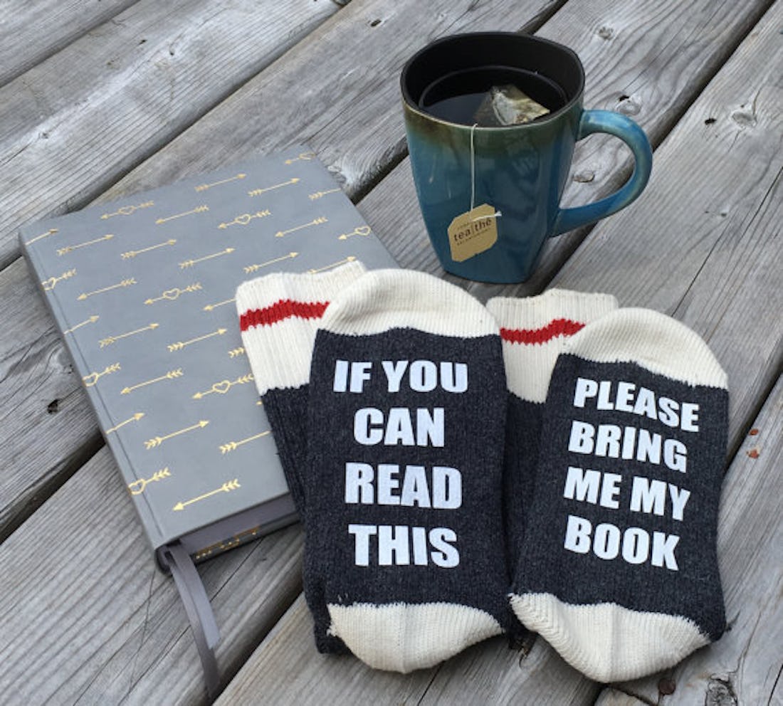 8 Bookish Socks To Keep You Warm During The Winter Months Ahead