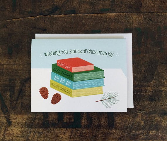 8 Book-Inspired Christmas Card Ideas