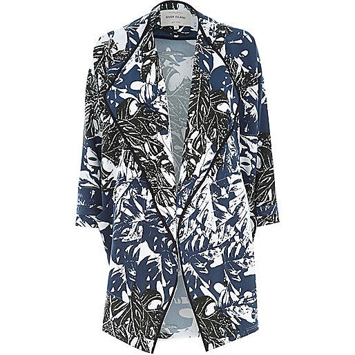 Jemima Kirke Wears Tropical Print Dress, So Maybe The Print Isn't Just ...