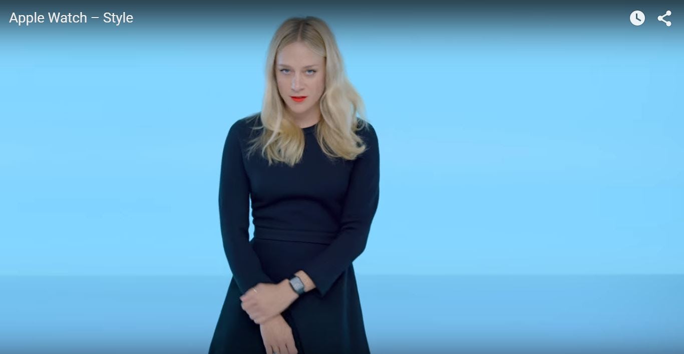 Chloe Sevigny Stars In Apple Watch Commercial That Is So Fashion — VIDEO