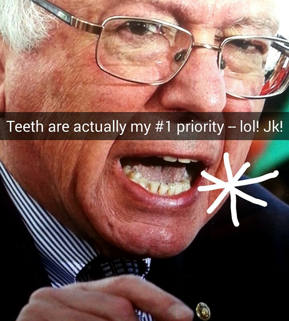 If Bernie Sanders Had Snapchat, Here's How He'd Give The Kooky Truth In ...