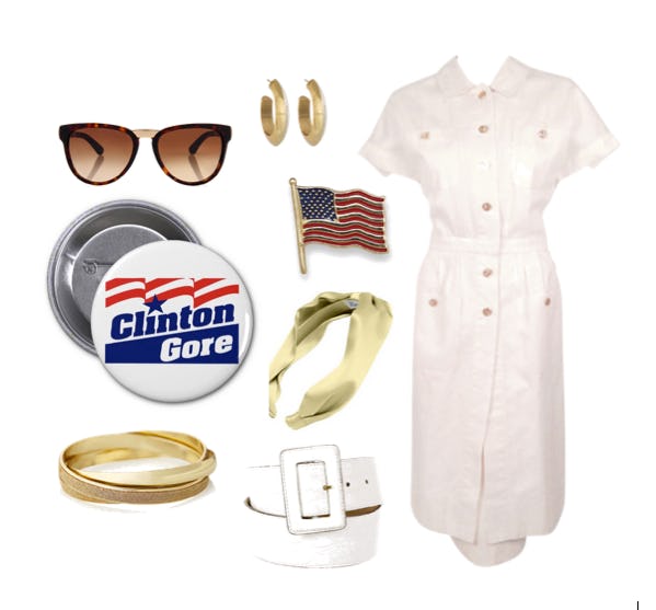 A Hillary Clinton Halloween Costume For Groups That Shows Off Her Style ...