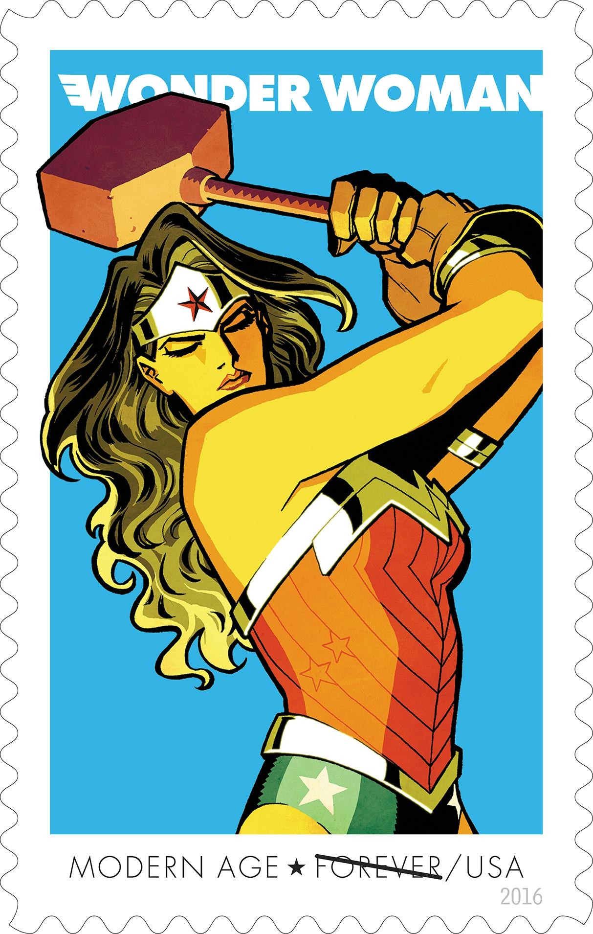 Wonder Woman Stamps Are Now Available In Honor Of The Amazon's 75th ...