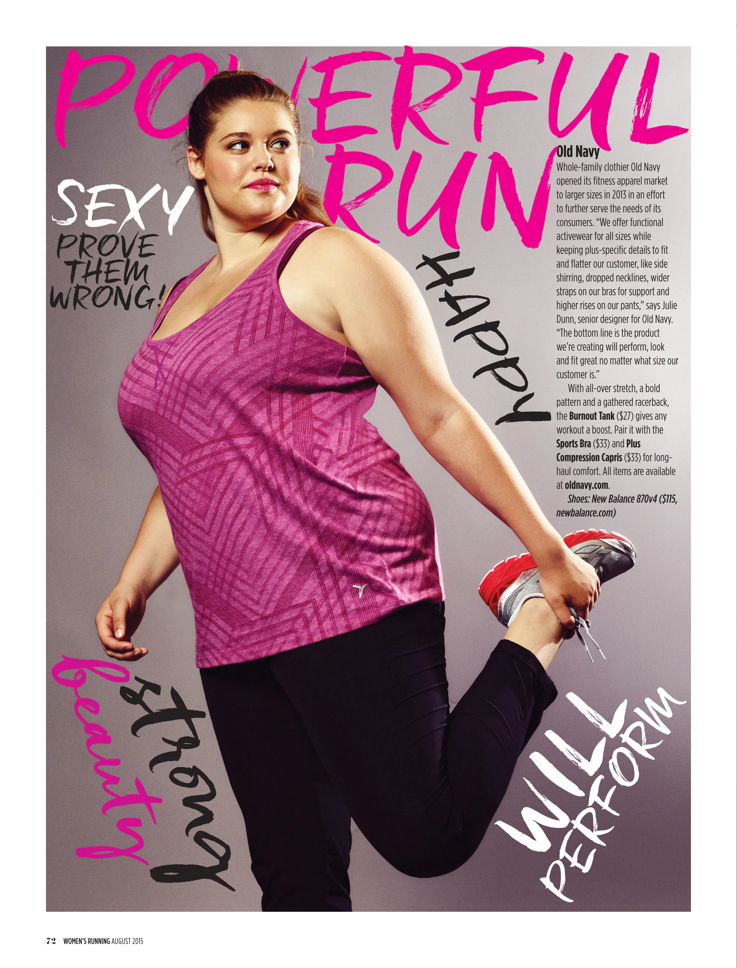 Plus Size Model Erica Jean Schenk From 'Women's Running' Cover Talks ...