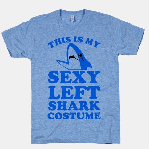 How To Dress Like Left Shark For Halloween Because All You Want To Do ...