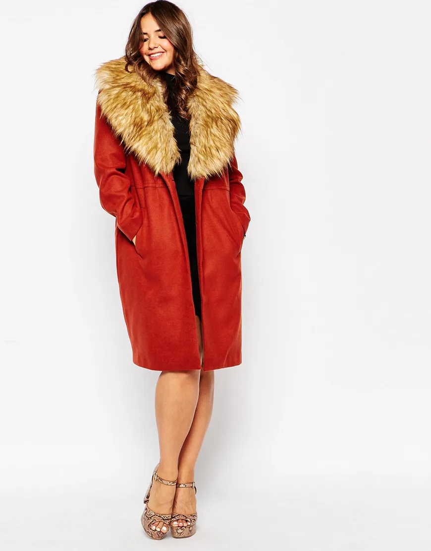 17 Faux Fur Coats For Dressing Up A Cold Weather Look