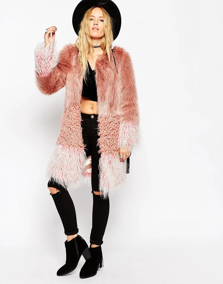 17 Faux Fur Coats For Dressing Up A Cold Weather Look