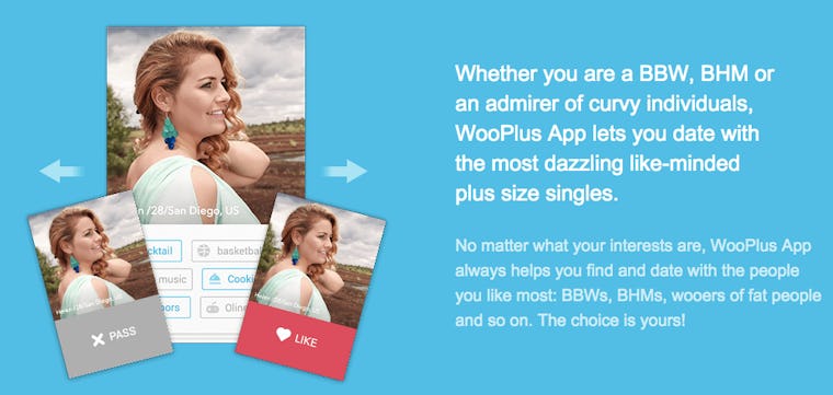 WooPlus Is A Dating Site For Plus Size People That I'm Not Mad About