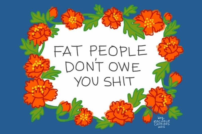 An Open Letter To People Who Actually Want To Be Fat