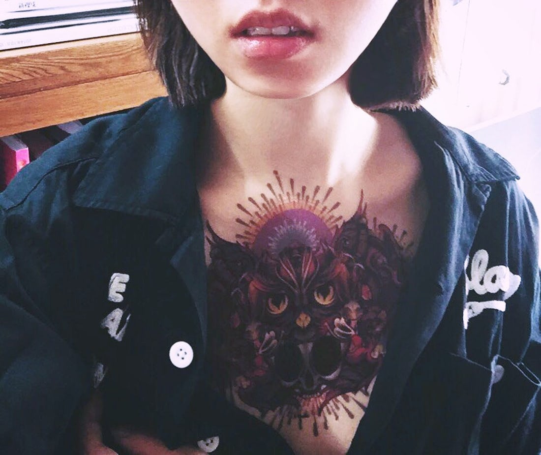 7 Temporary Tattoos For Halloween Sure To Be Every Lazy Girl's Dream Hack