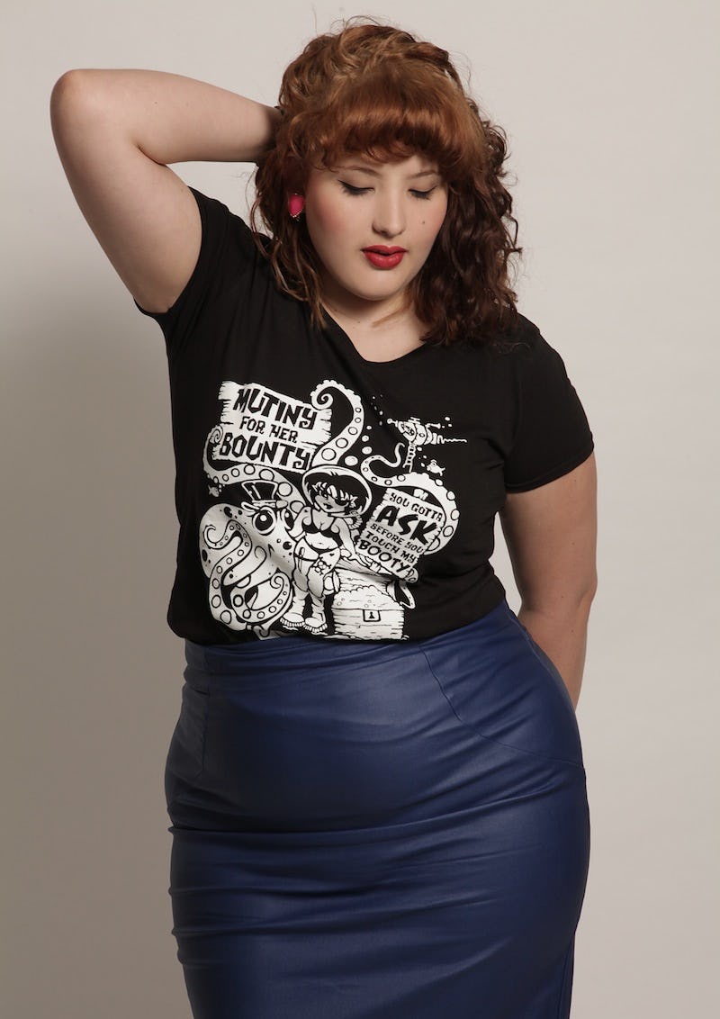 Designer Nicky Rockets' Size Inclusive T-Shirts For Curvy Loving Are ...