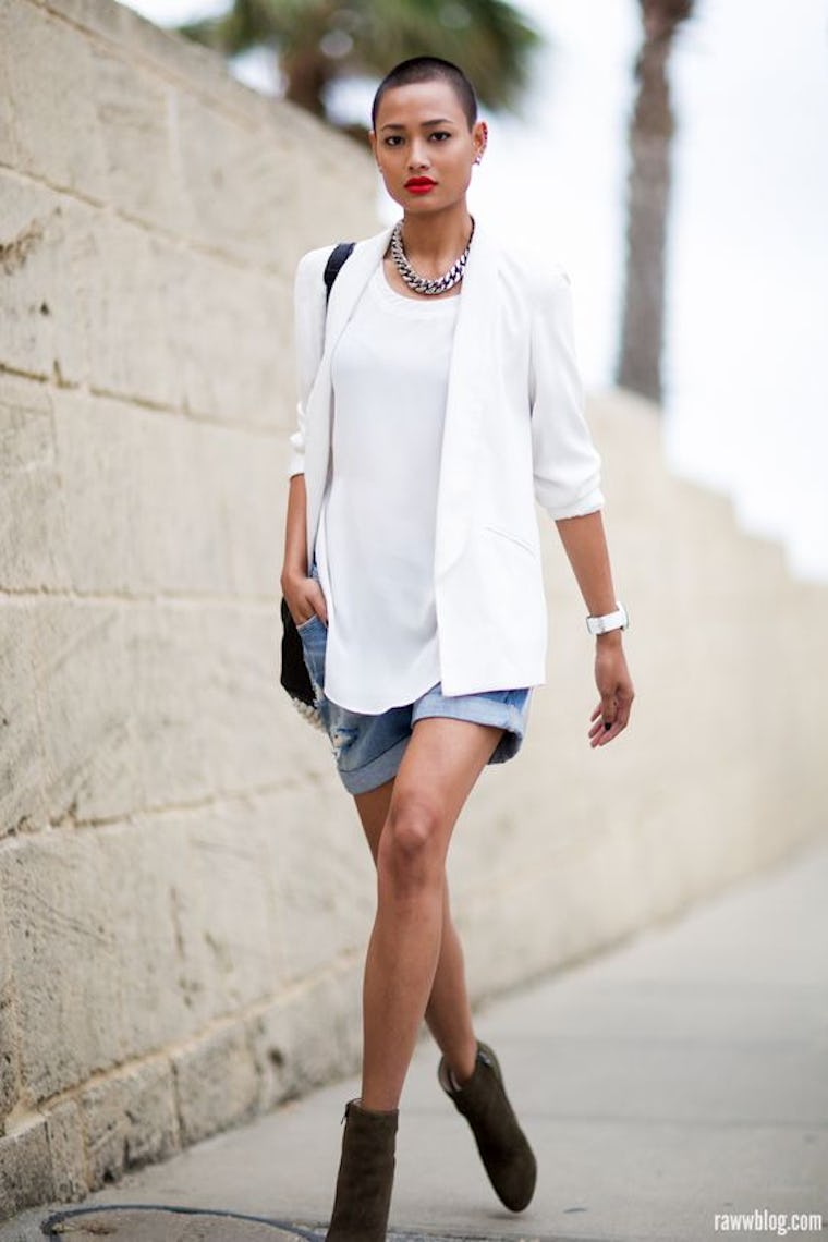 What To Wear Jean Shorts With This Summer From Brunch To Date Night