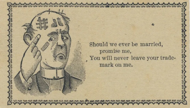 Victorian "Flirtation Cards" Prove Pick-Up Lines Have Long Been The ...