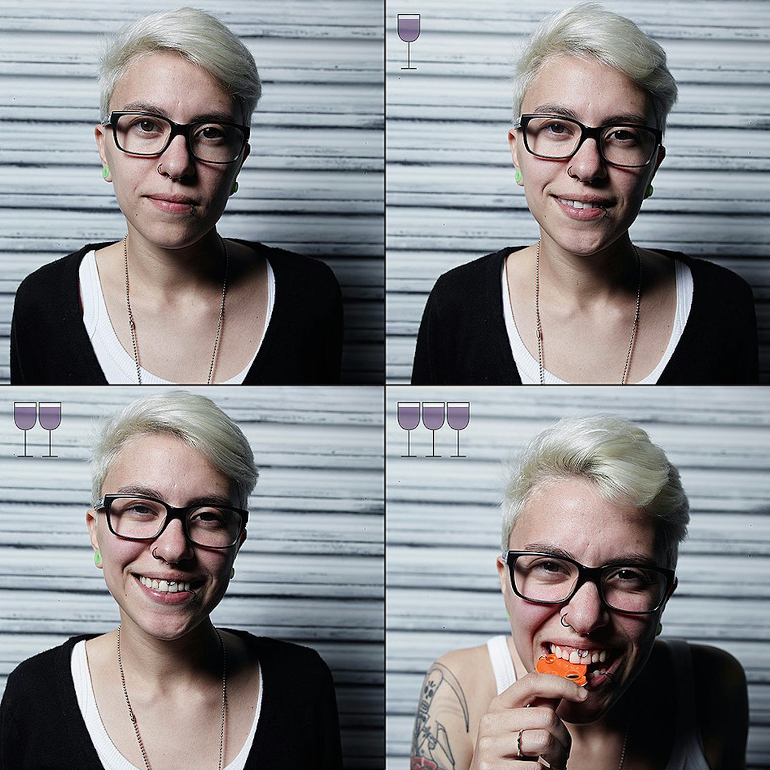 3 Glasses Later Photo Series By Marcos Alberti Shows What People Look