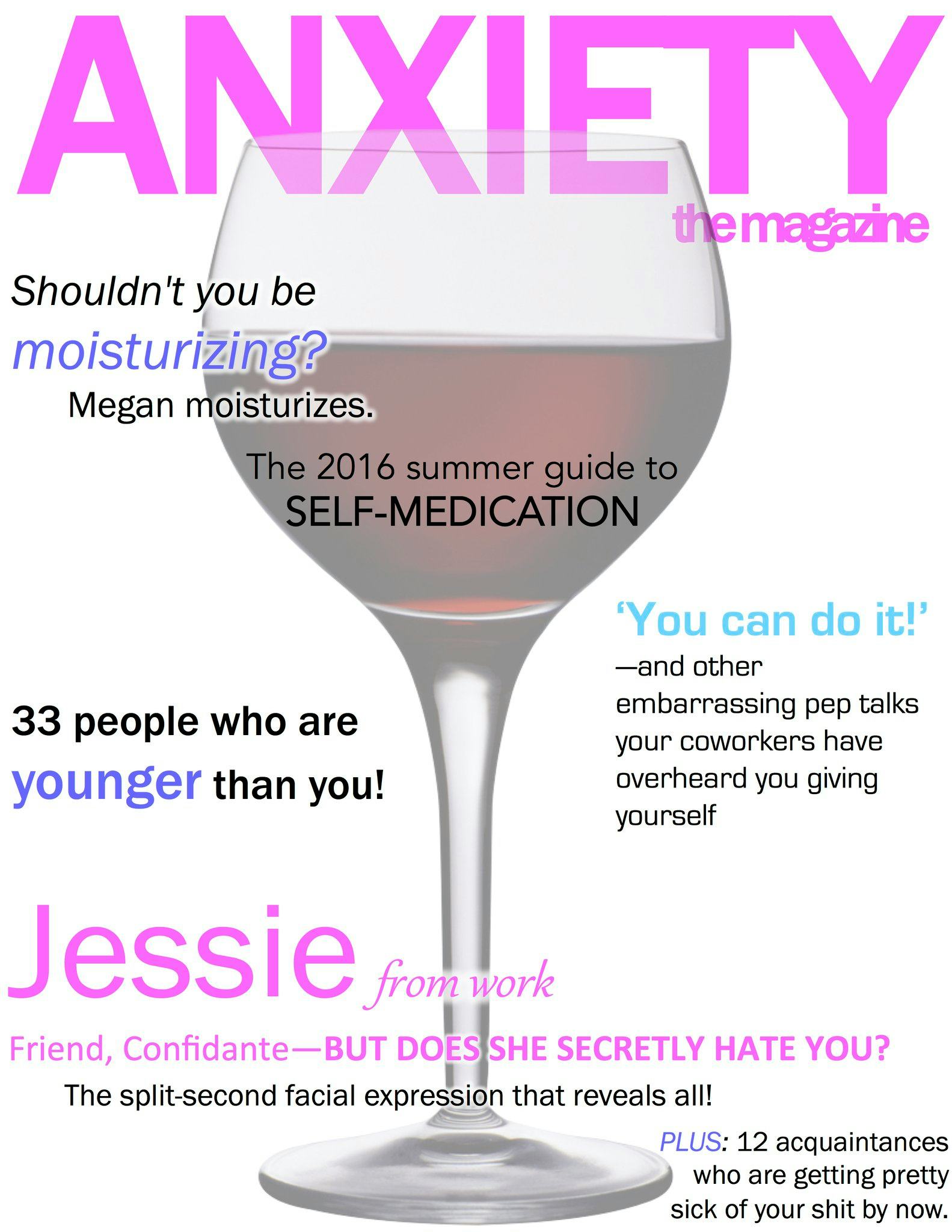 'Anxiety: The Magazine' Uses Satire To De-Stigmatize Anxiety & Makes A ...