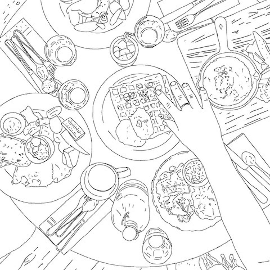 'Color Me Book' Makes Your Instagram Into An Adult Coloring Book ...