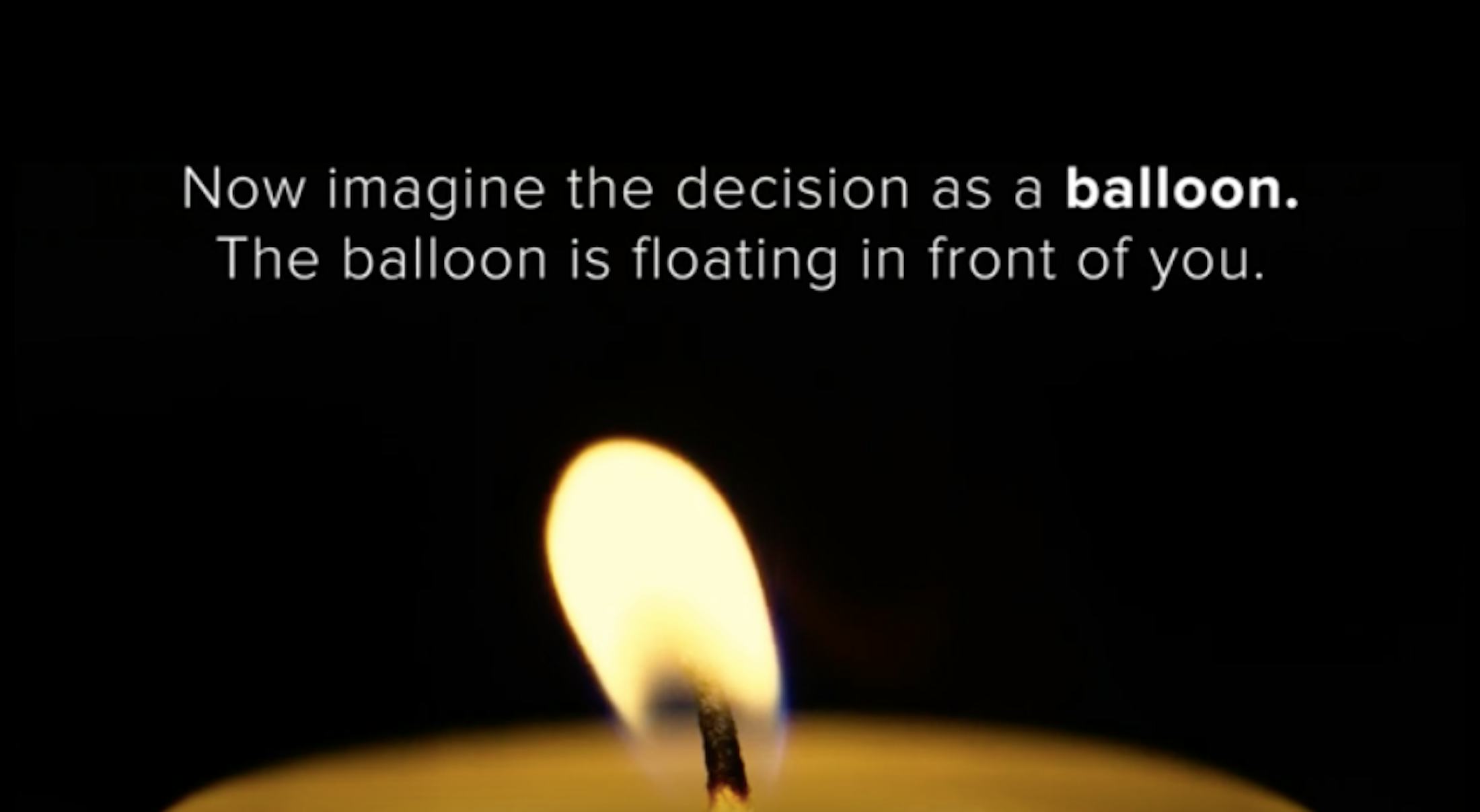 Take This "Balloon Test" If You're Struggling With A Hard Decision ...