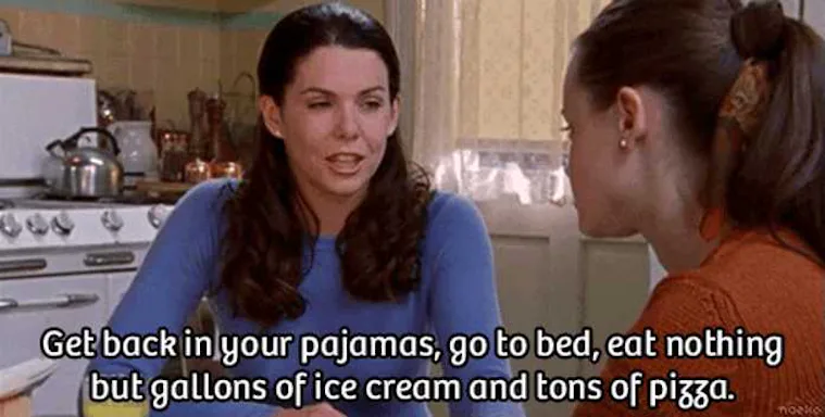 16 'Gilmore Girls' Quotes That Will Make You Feel Better About Being Lazy