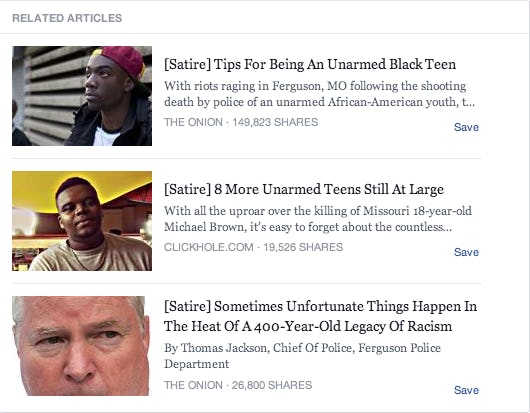 Facebook to Introduce "Satire" Tag, Kill Satire Forever