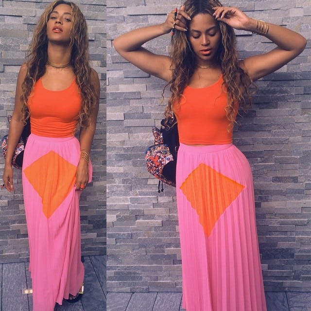 Dress Like Beyonce In A Neon Ensemble In 4 ***Flawless Steps