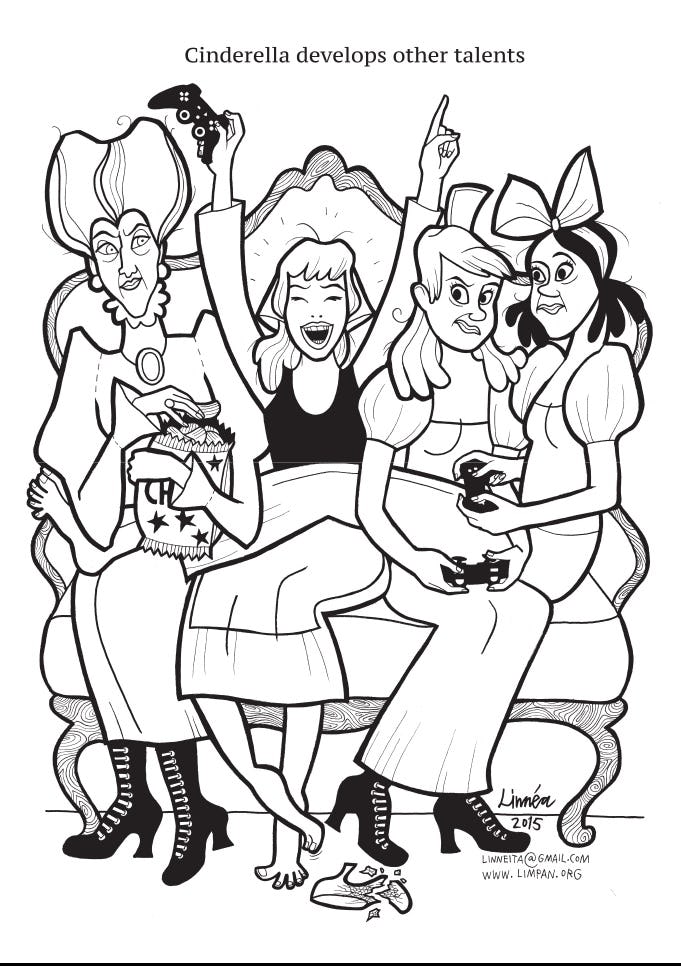 Linnea Johansson's 'Super Strong Princess' Coloring Book Shows Girls ...