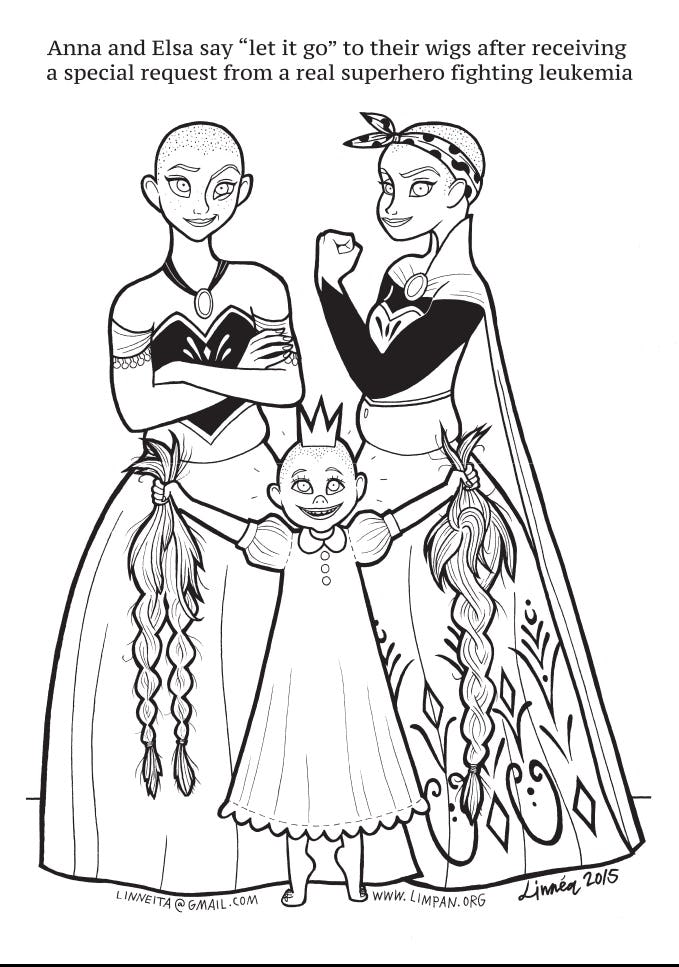 Linnea Johansson's 'Super Strong Princess' Coloring Book Shows Girls ...