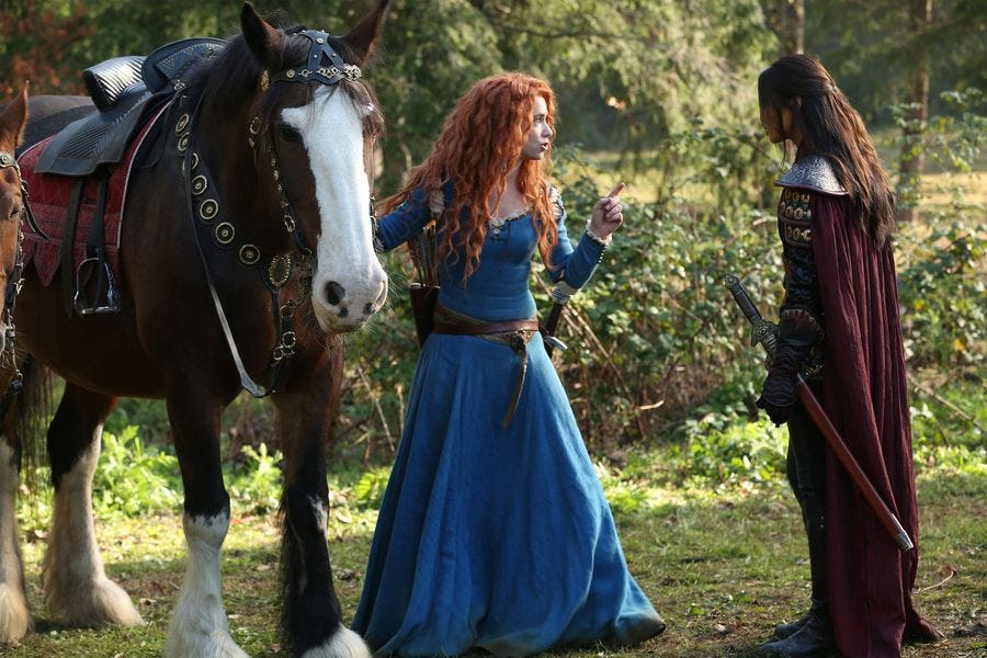 Will Merida & Mulan Be A Couple On 'Once Upon A Time'? The Friends Don ...