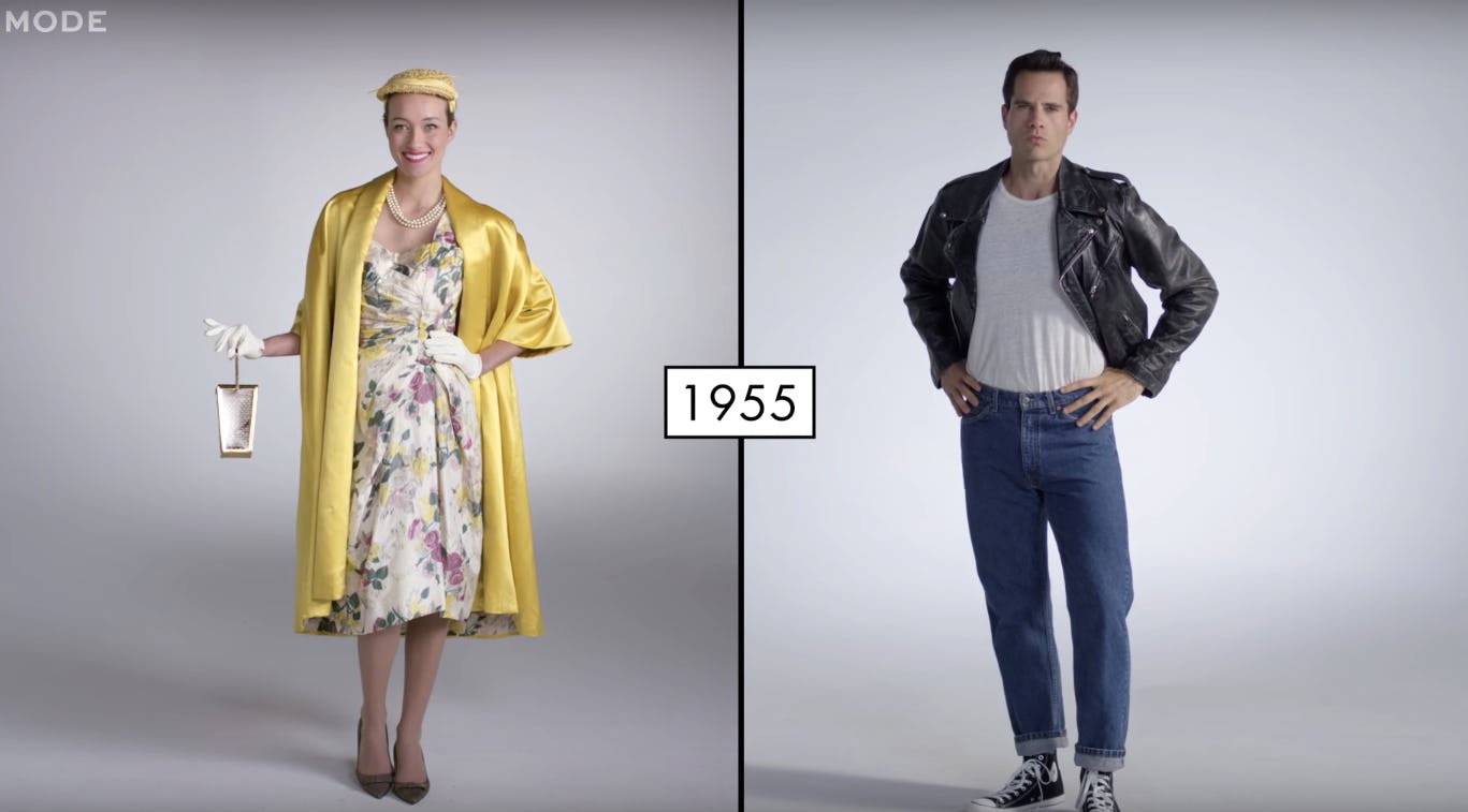 100 Years Of Fashion: Gals Vs. Guys Shows How Much Things Have Changed ...