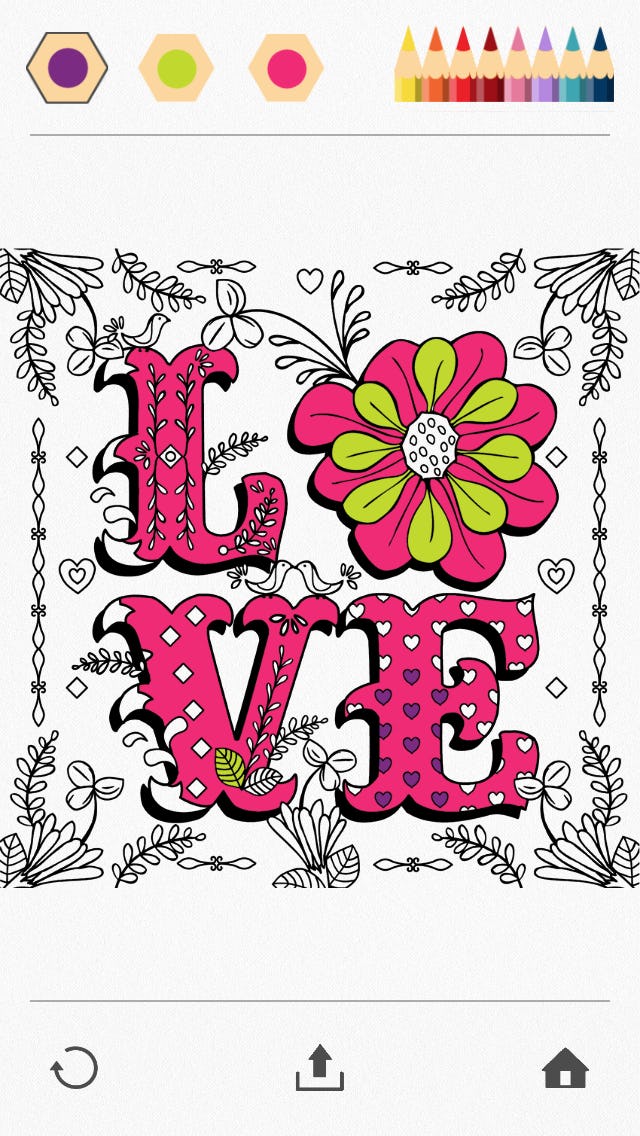 5 Adult Coloring Book Apps That Put Artistic Stress Reduction At Your ...