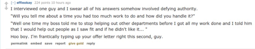 The Biggest Job Interview Red Flags According To Reddit Highlight Some ...