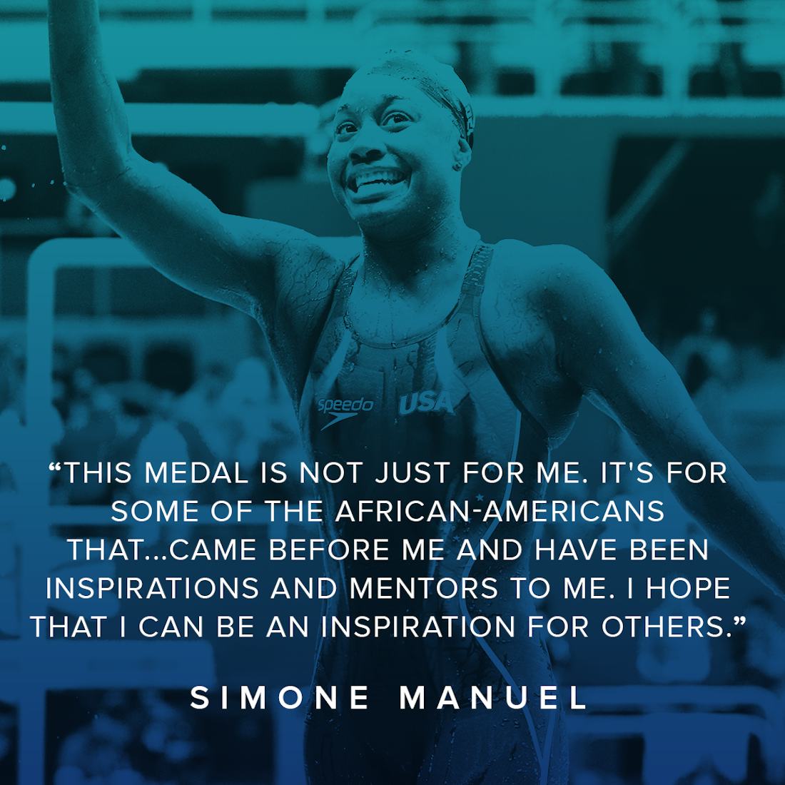 The Age Simone Manuel Started Swimming Shows How Long She's Been Going ...