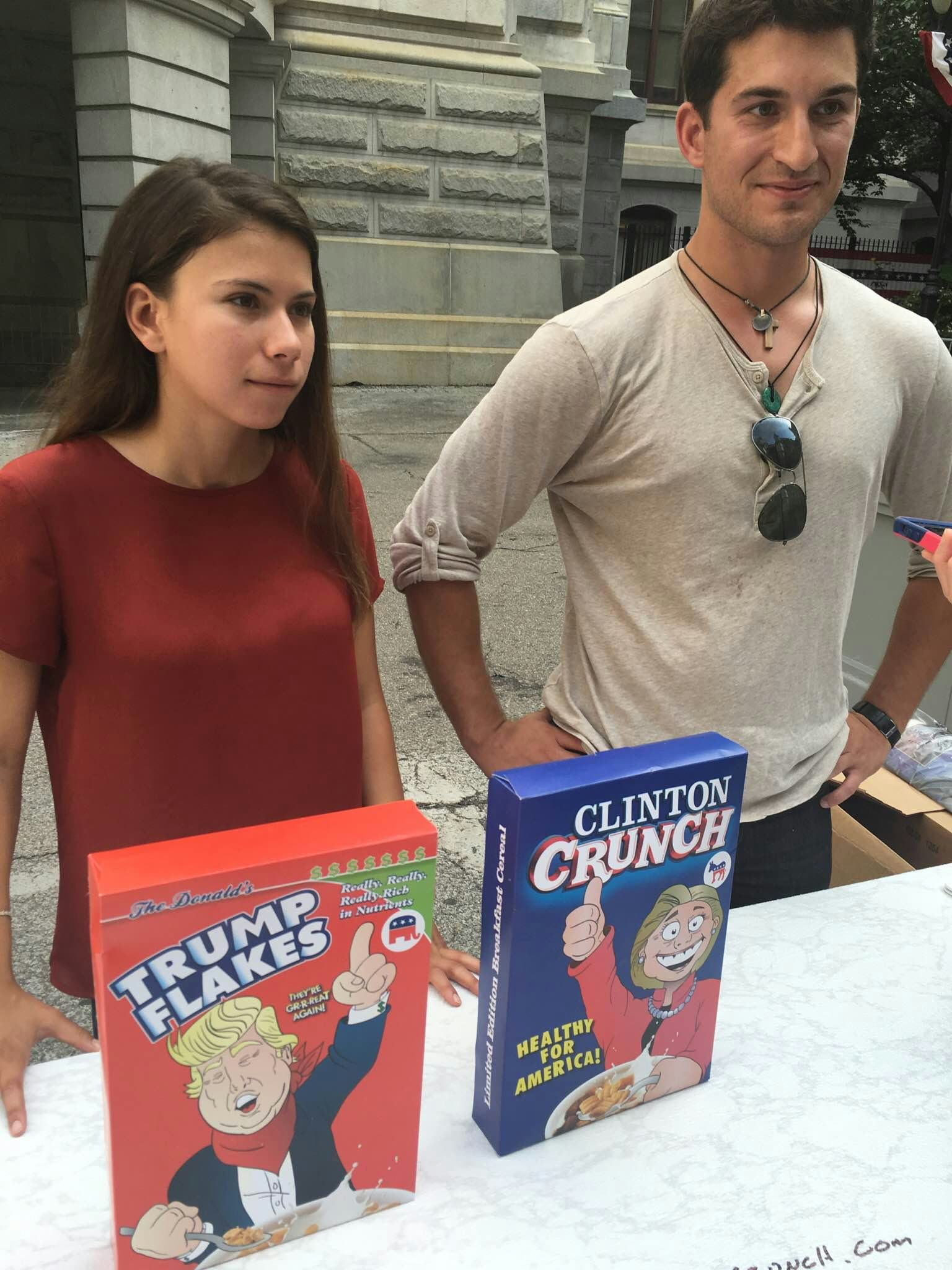 "Trump Flakes" & "Clinton Crunch" Cereal Are One Of The Most Exclusive ...