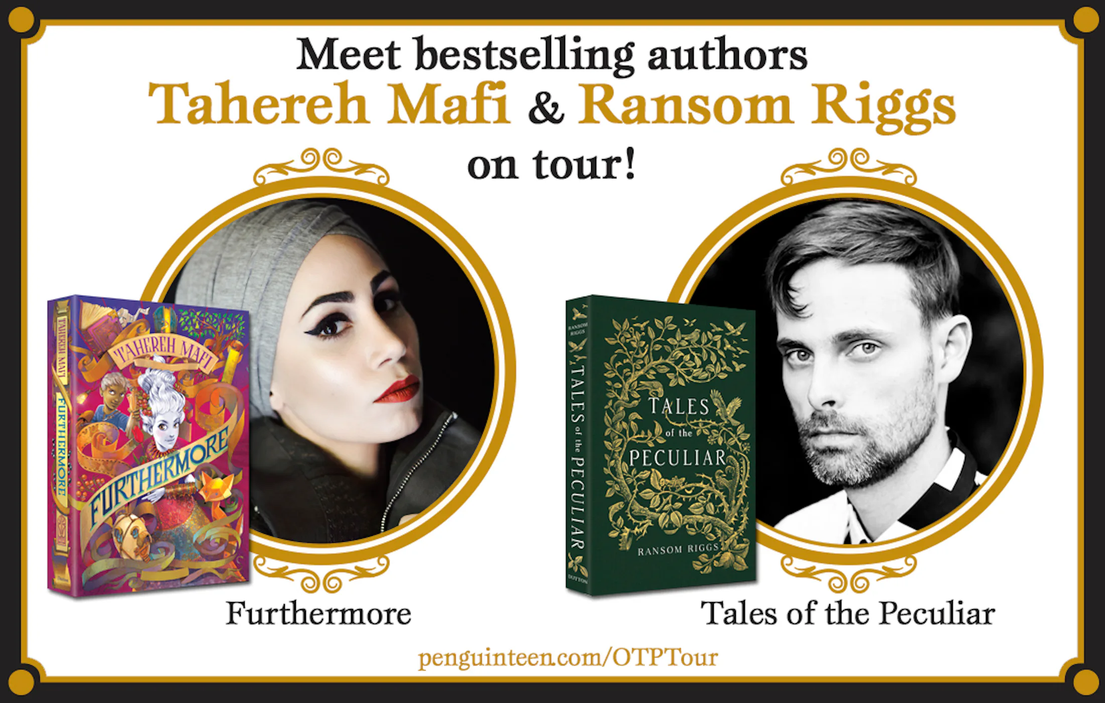 Tahereh Mafi & Ransom Riggs Are Going On Tour Together — See The # ...