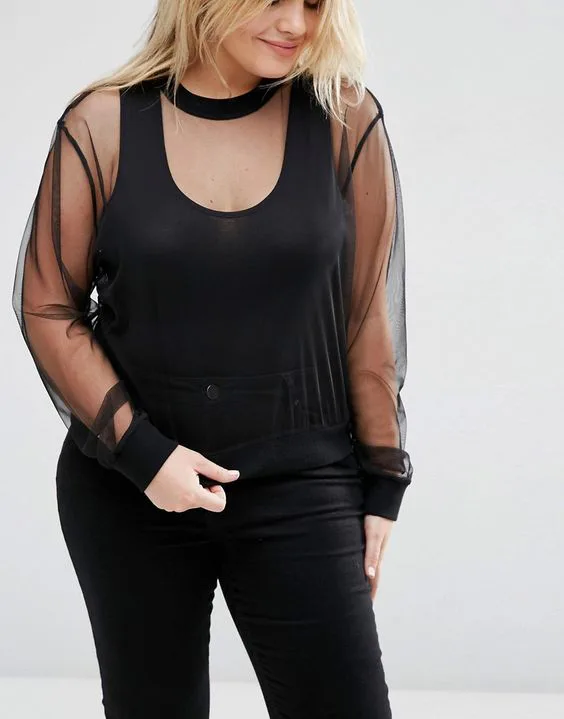 15 See Through Plus Size Clothes For Showing Off Some Major Skin — PHOTOS
