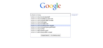How Come I'm Dead? The 17 Weirdest Google Search Autocompletes