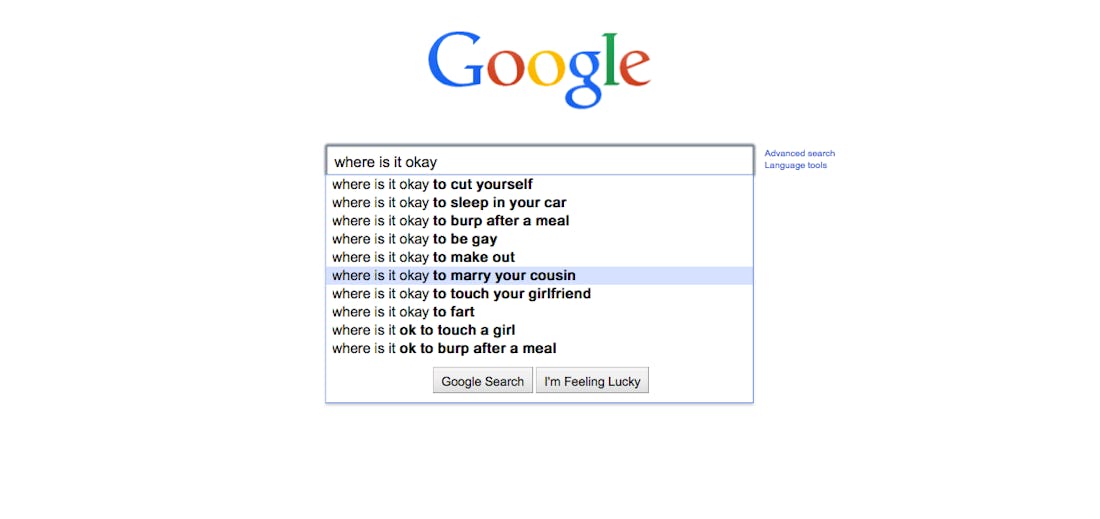 How Come I'm Dead? The 17 Weirdest Google Search Autocompletes