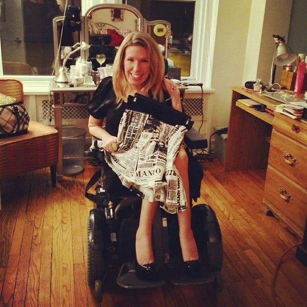 Dr. Danielle Sheypuk is the First-Ever Model in a Wheelchair to be ...