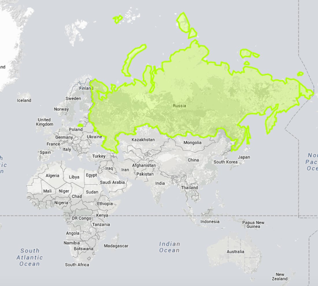 The 'True Size Map' Shows Us Everything We Thought We Knew About ...