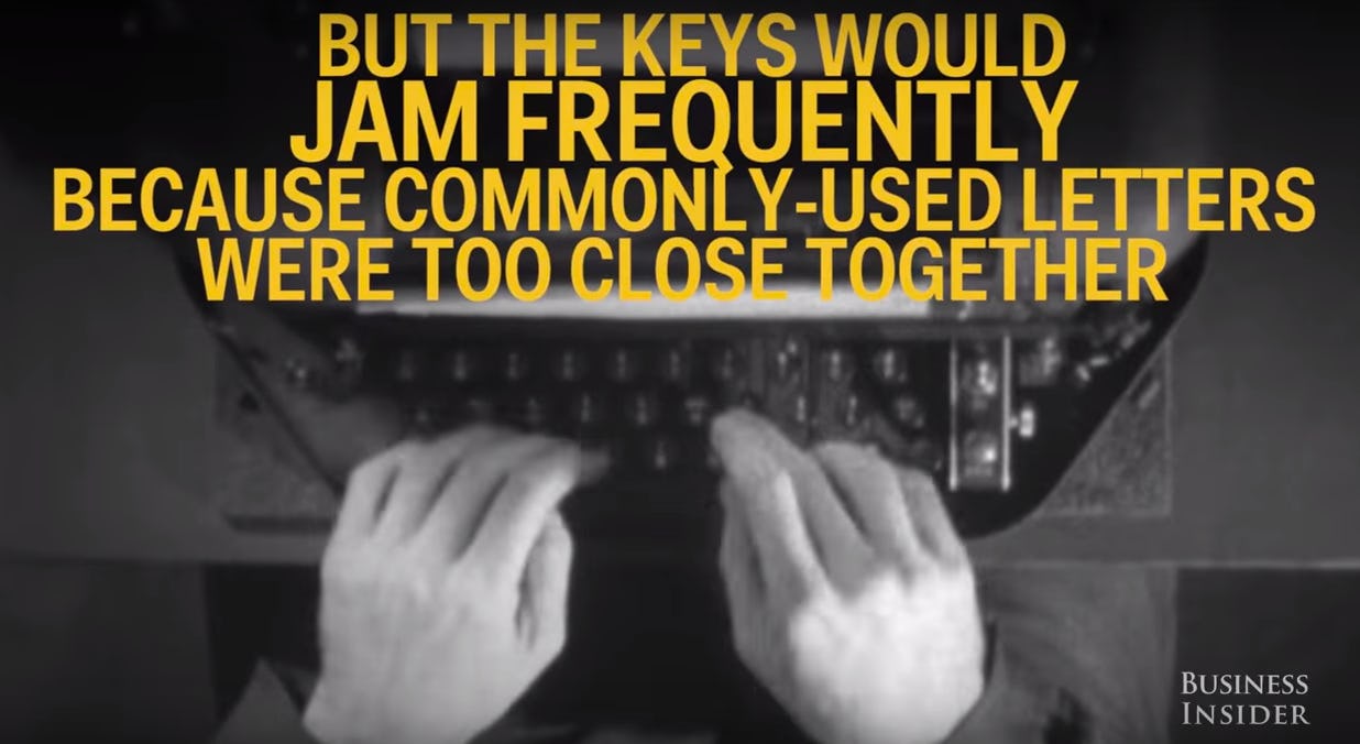 Why Do We Have QWERTY Keyboards Instead Of Alphabetical Ones? The Keys ...