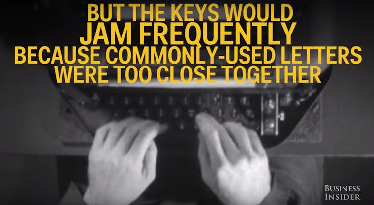 Why Do We Have QWERTY Keyboards Instead Of Alphabetical Ones? The Keys ...