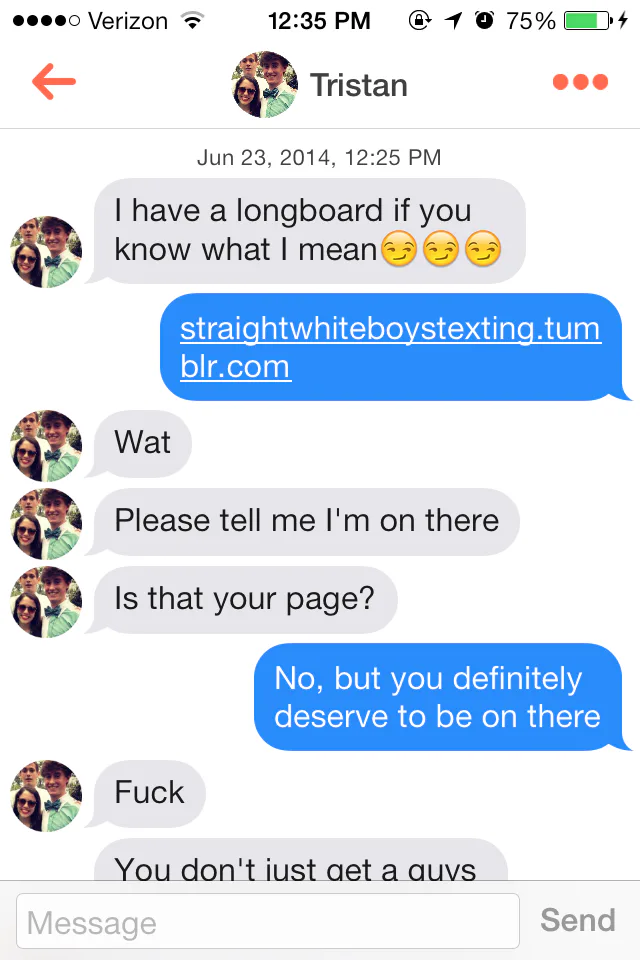 "Straight White Boys Texting" Tumblr Hilariously Skewers Male Sexting ...