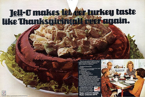 27 WTF Vintage Thanksgiving Ads, Because Nothing Goes with Turkey Like ...