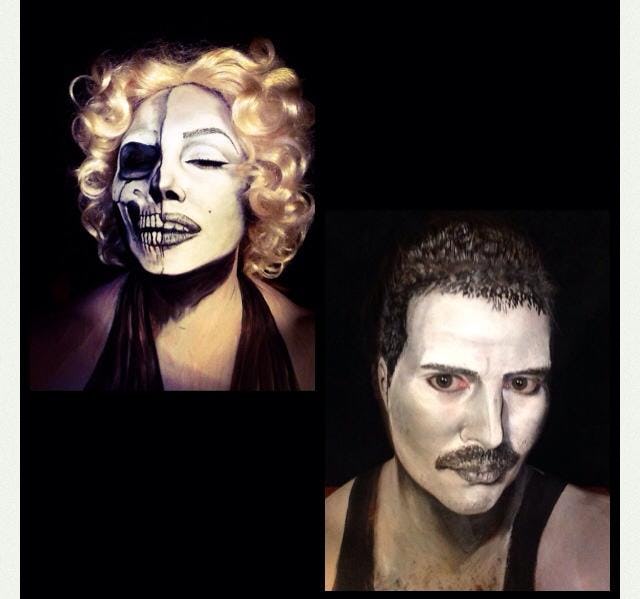 Makeup Artist Maria Malone-Guerbaa Can Literally Turn Herself Into ...